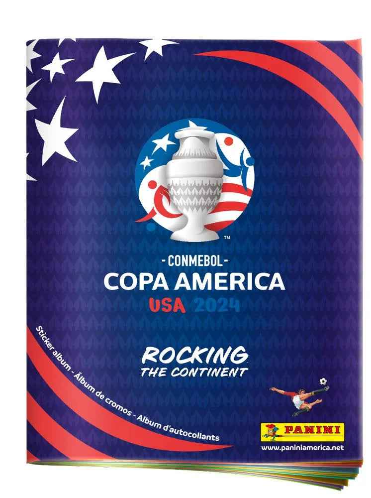 Panini CONMEBOL Copa America USA 2024 Official Sticker Collection Albu ...